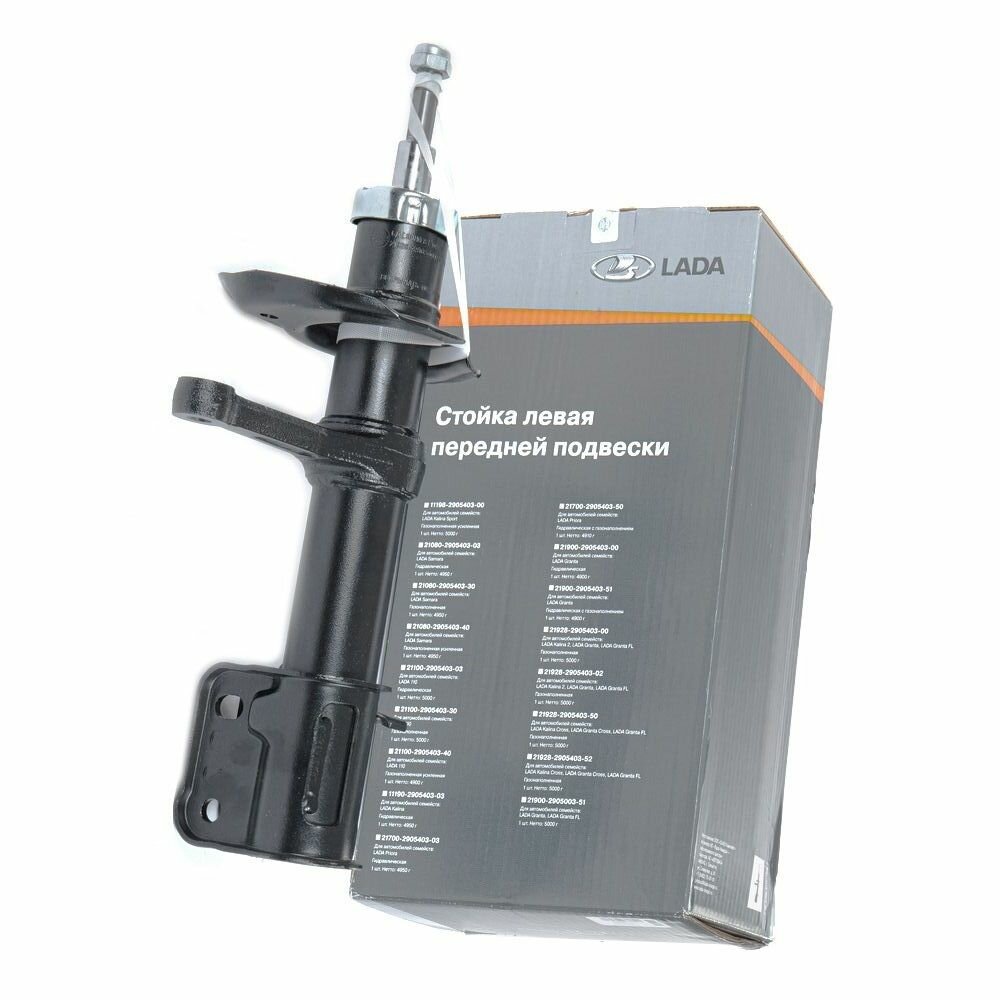 Амортизатор ВАЗ LADA Granta, Kalina-2 передний (стойка) газовый левый