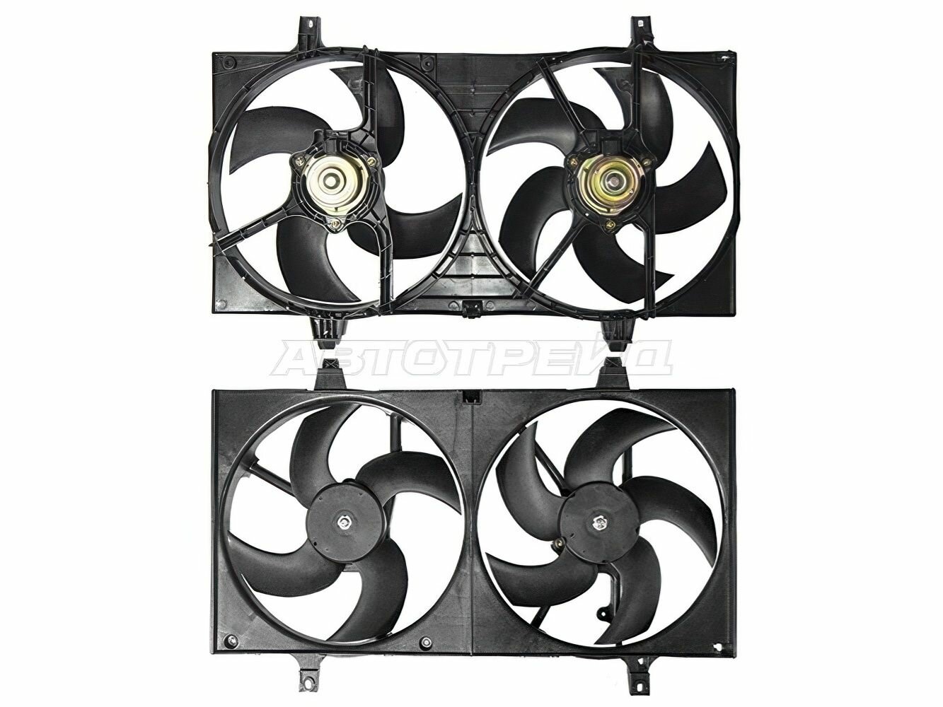 Диффузор радиатора в сборе для Ниссан Альмера, Примера арт ST590015 SAT