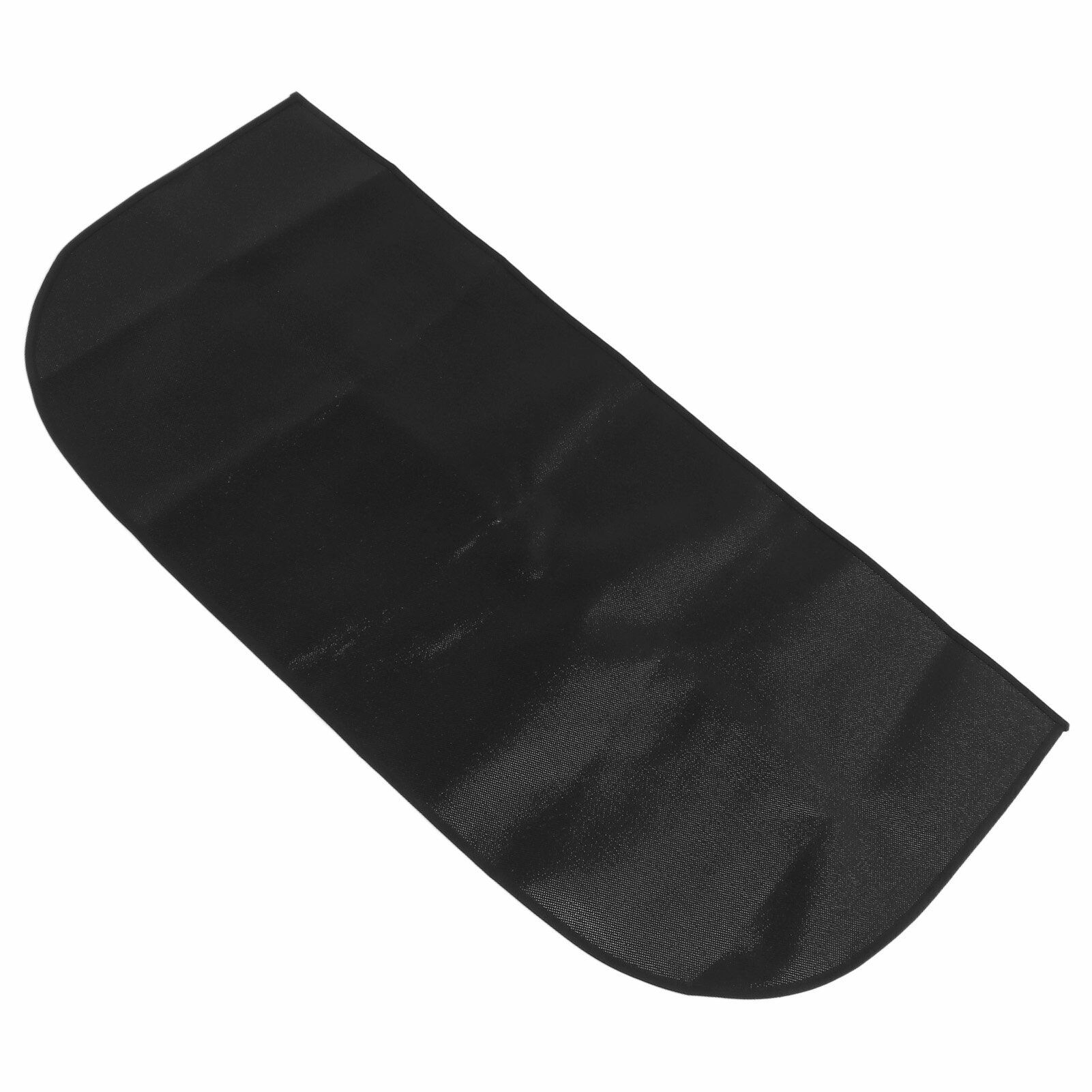 Огнестойкий коврик для камина, черный портативный коврик для очага, противоскользящий коврик под гриль для домашнего барбекю 100 см