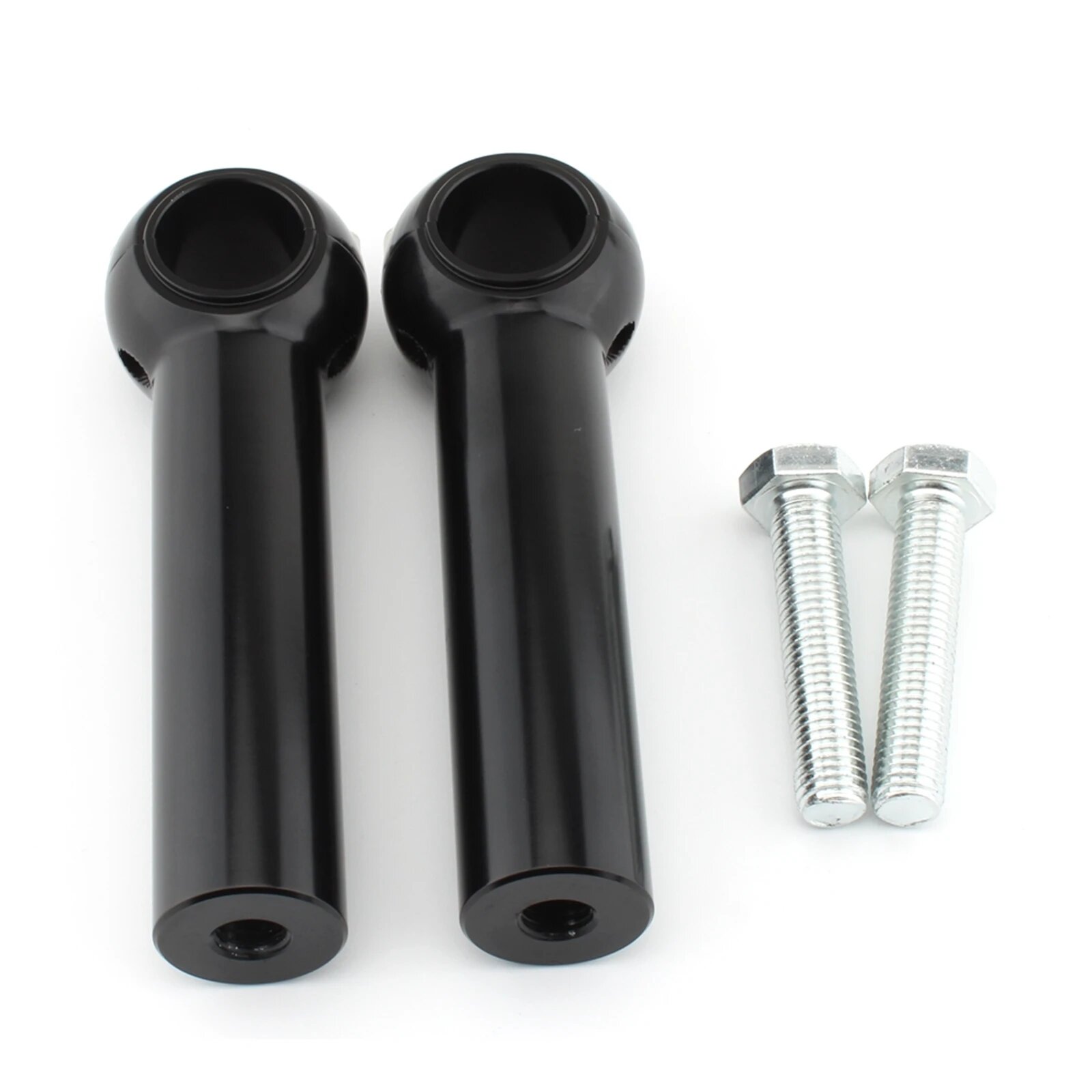 Для Harley Davidson Cruisers Choppers Метрические все мотоциклы с диаметром Черный, 5 Inch-Black