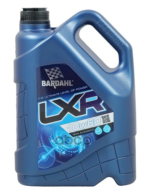 Bardahl 10W60 PLASMA LXR ACEA A7/B7, API SP, 5L (синт. моторное масло)