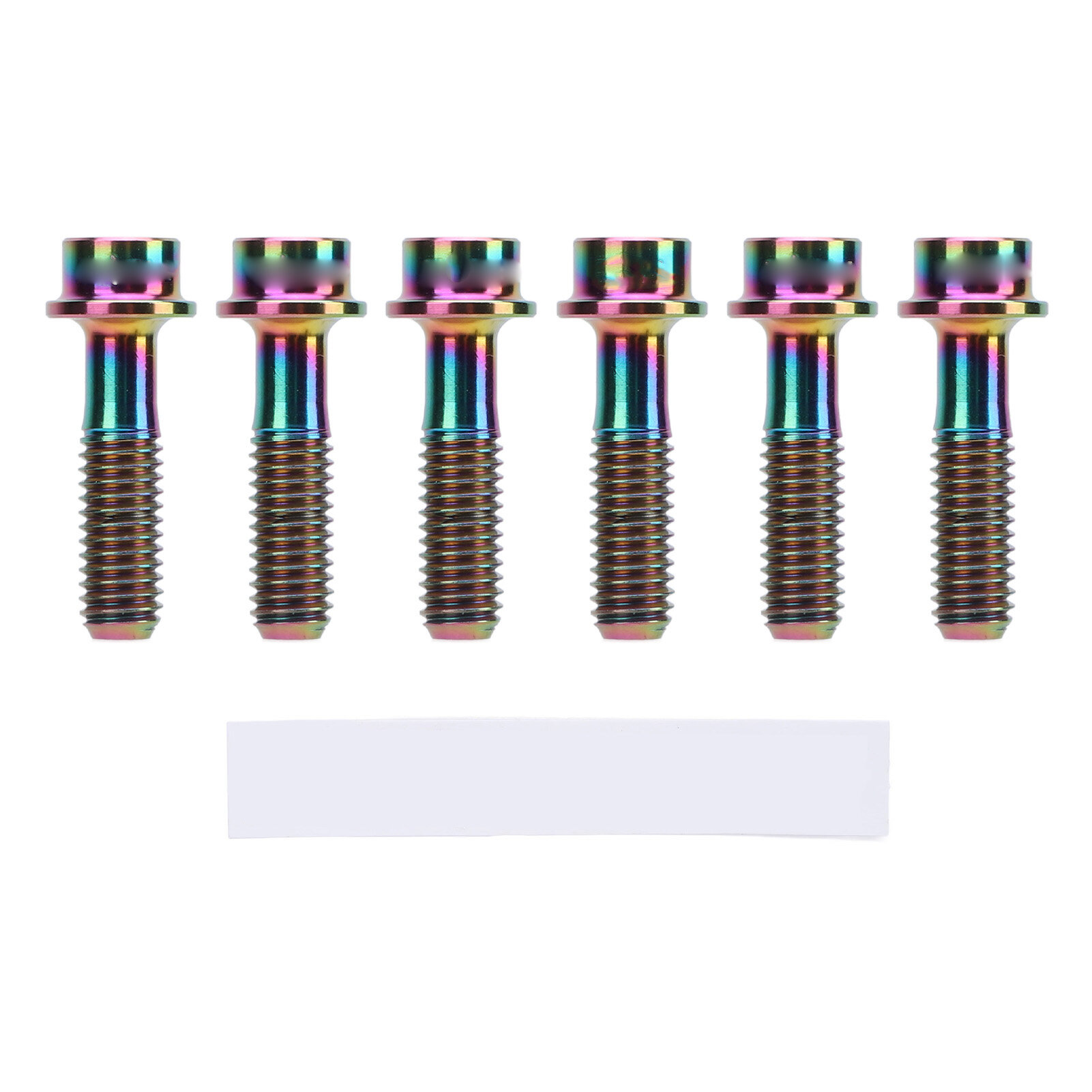 6 шт. болтов M5x18 мм для крепления выноса руля велосипеда, болты для крепления тормозной ручки велосипеда для горного и шоссейного велосипеда, разноцветные