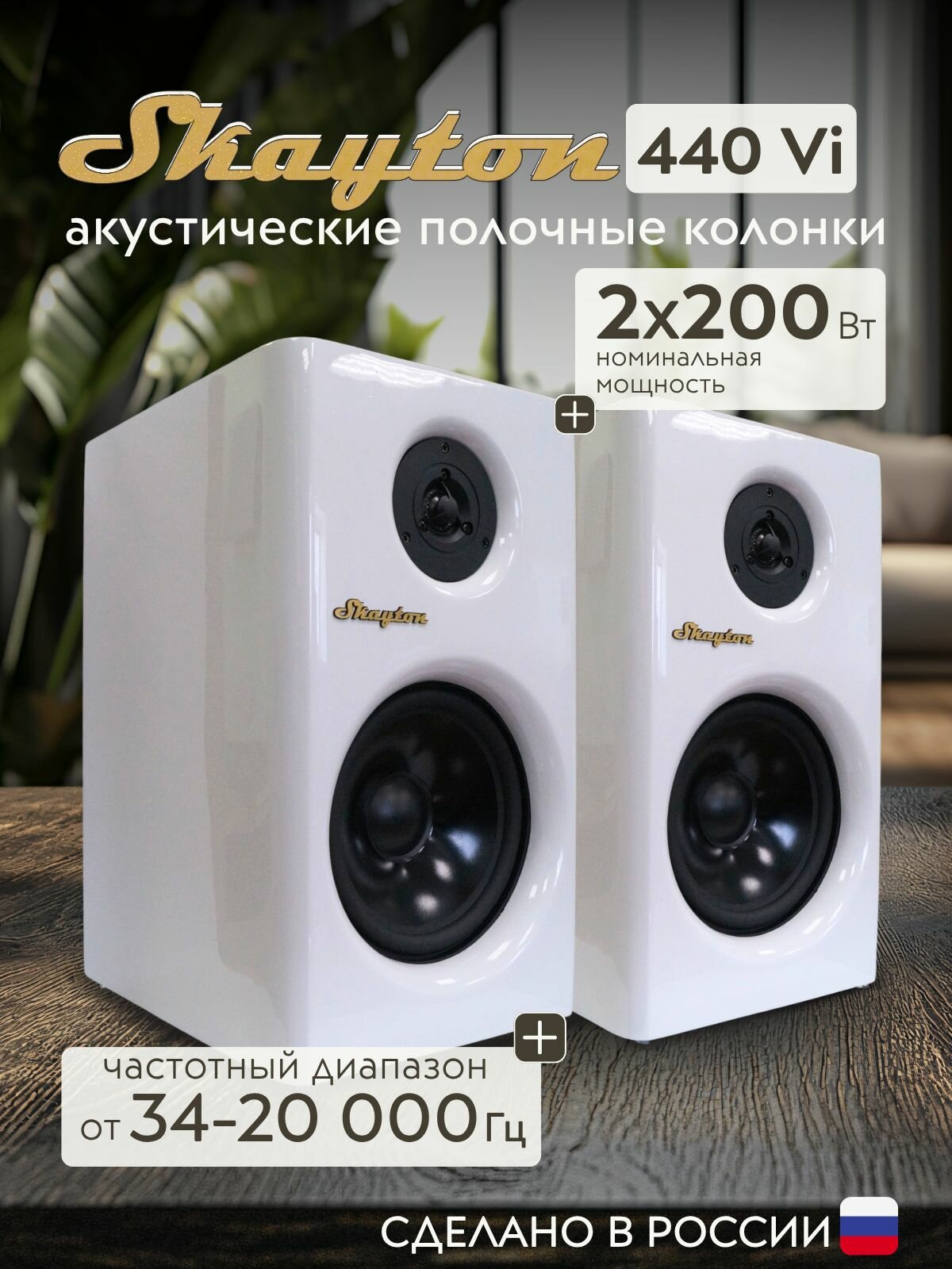 Акустические колонки полочные Skayton 440 Vi