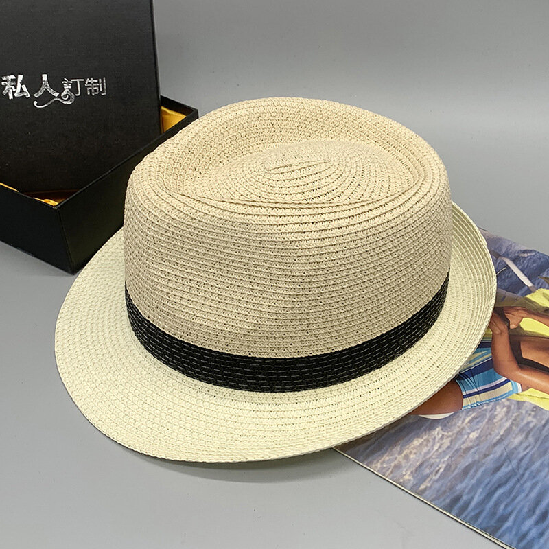 Шляпа "Tide Hat", соломенная, бежево-молочная, размер L