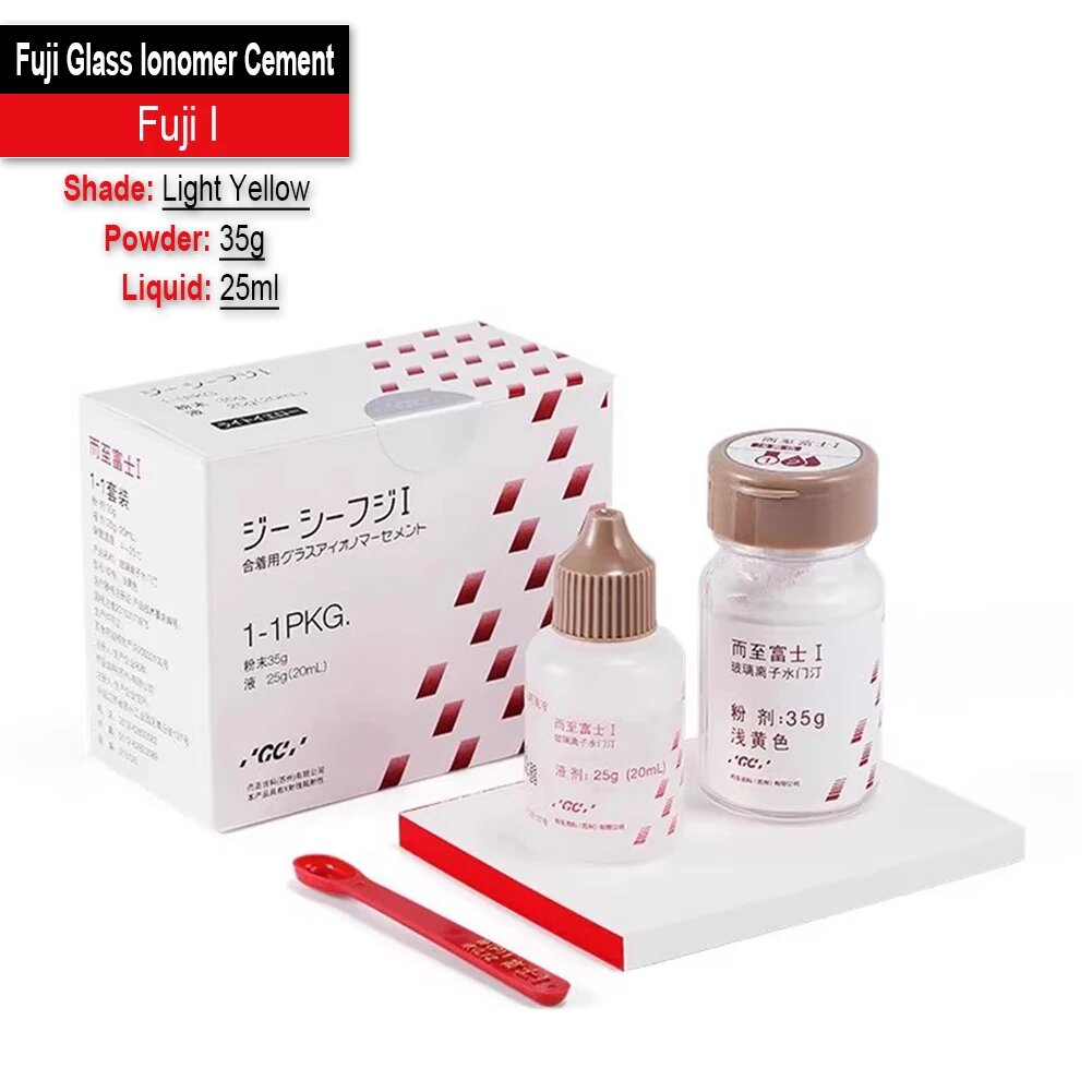 NEWTRY Pro Glass Ionomer Стоматологический цемент Fuji GC Fuji I