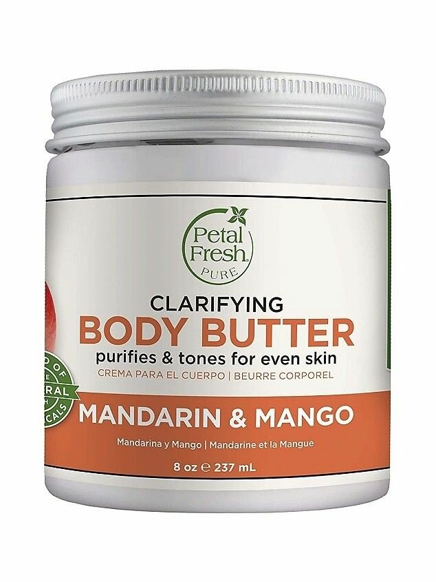 PETAL FRESH Масло для тела с экстрактом мандарина и манго Clarifying Body Butter Mandarin & Mango