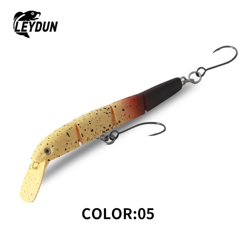 Leydun Joint Minnow Color: 05, воблер