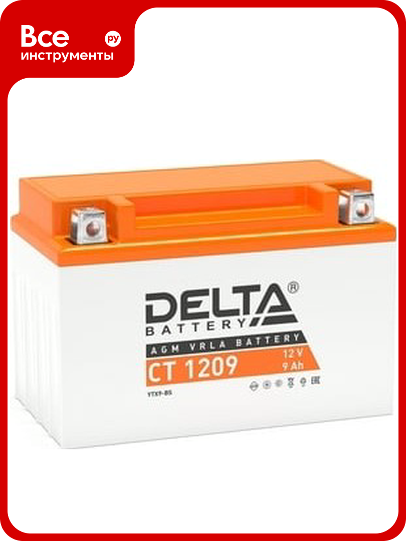 Аккумуляторная батарея Delta CT 1209