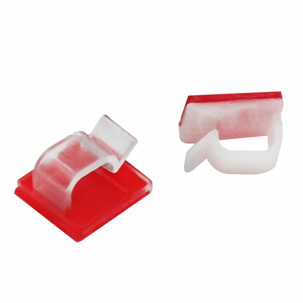 50 шт. автомобильные зажимы для проводов - XK001 прозрачные