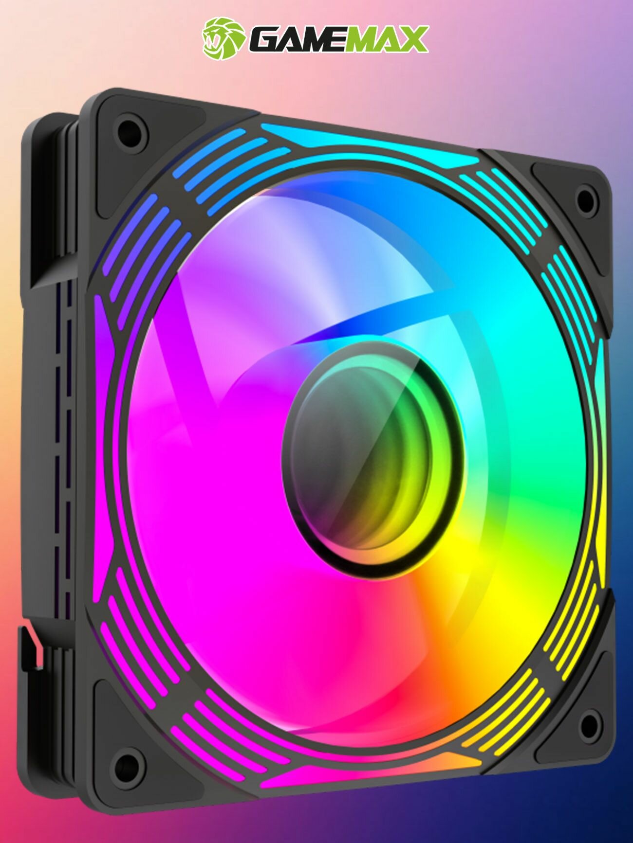 Вентилятор для компьютера GAMEMAX, FN12A-C8I (OEM)