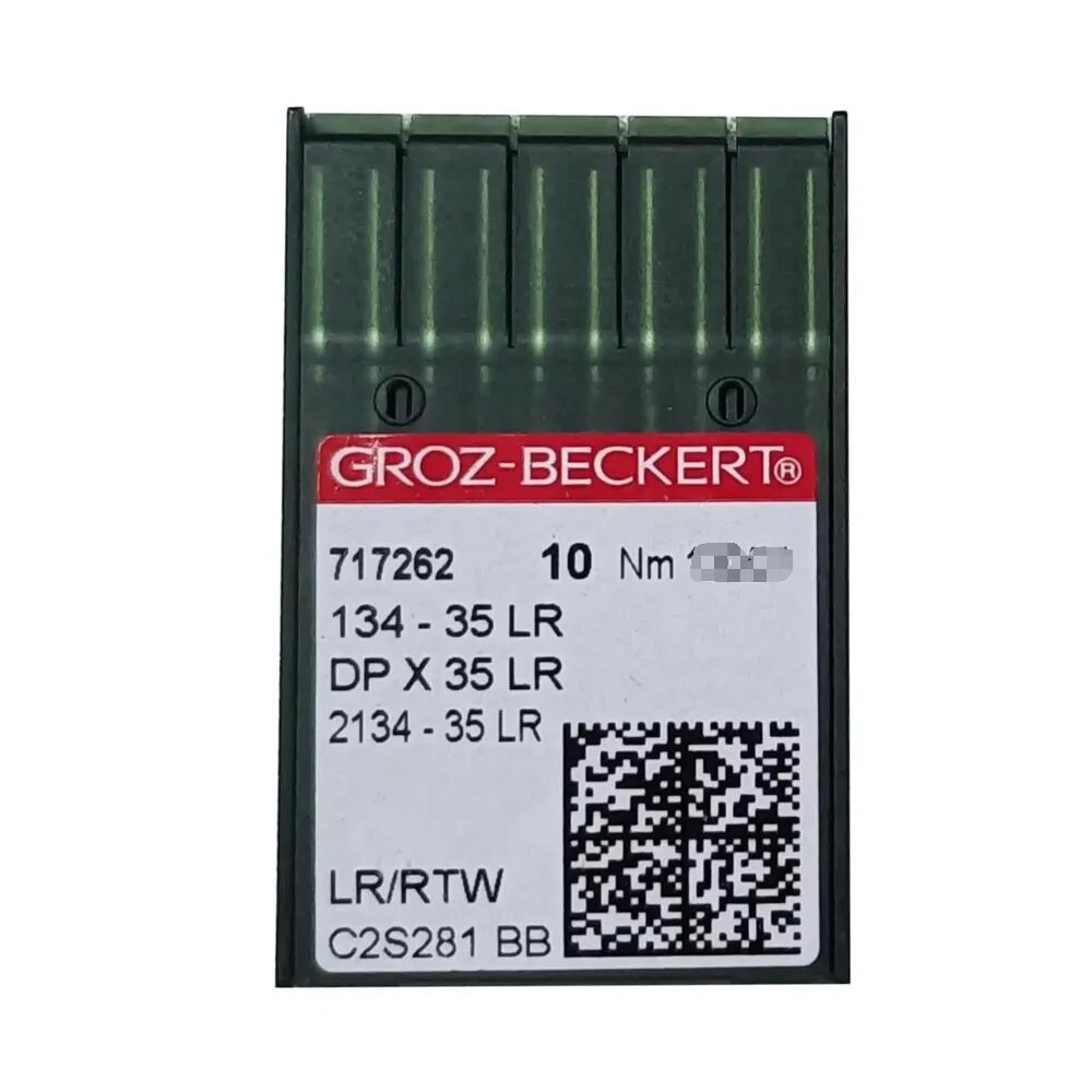 10 шт. Groz-beckert 134-35 (LR)DPX35 для иглы промышленной швейной машины Walking Foot