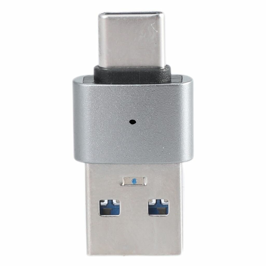 Разъем USB 3.0 для подключения type c от мужчины к мужчине-круглый серый со светлым