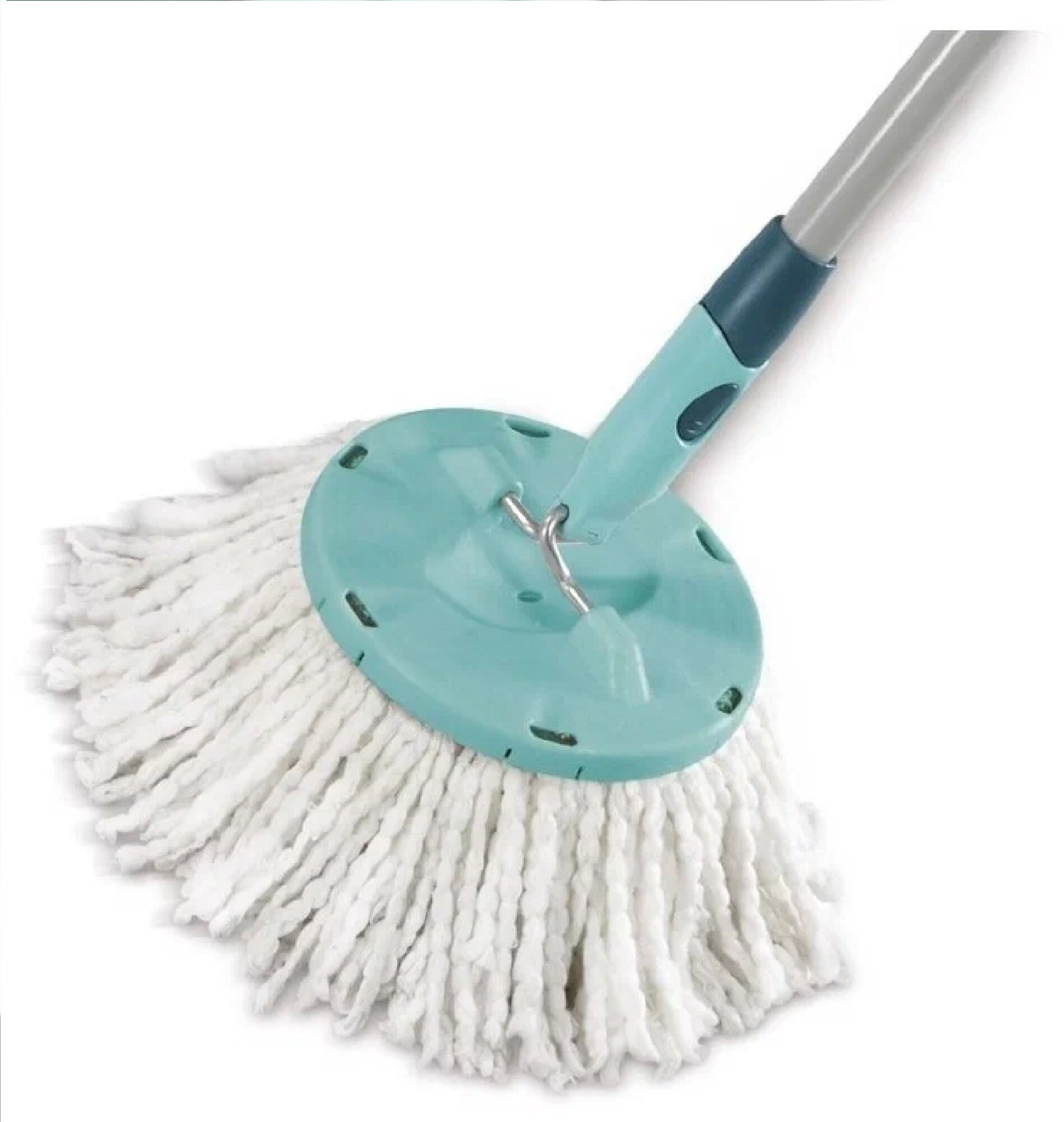 Насадка для швабры Clean Twist Mop Leifheit 52095, белый, веревочный моп, полиэстер
