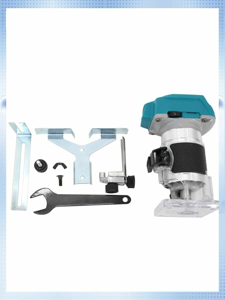 Бесщеточная Ручная Фрезерная Машина Для Аккумуляторов 18V 20V С Регулировкой Глубины И Скорости Обработки Дерева