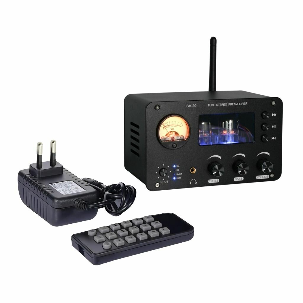 Усилитель мощности SA 20HiFi усилитель тона аудиотрубки предусилитель-Европейский стандарт