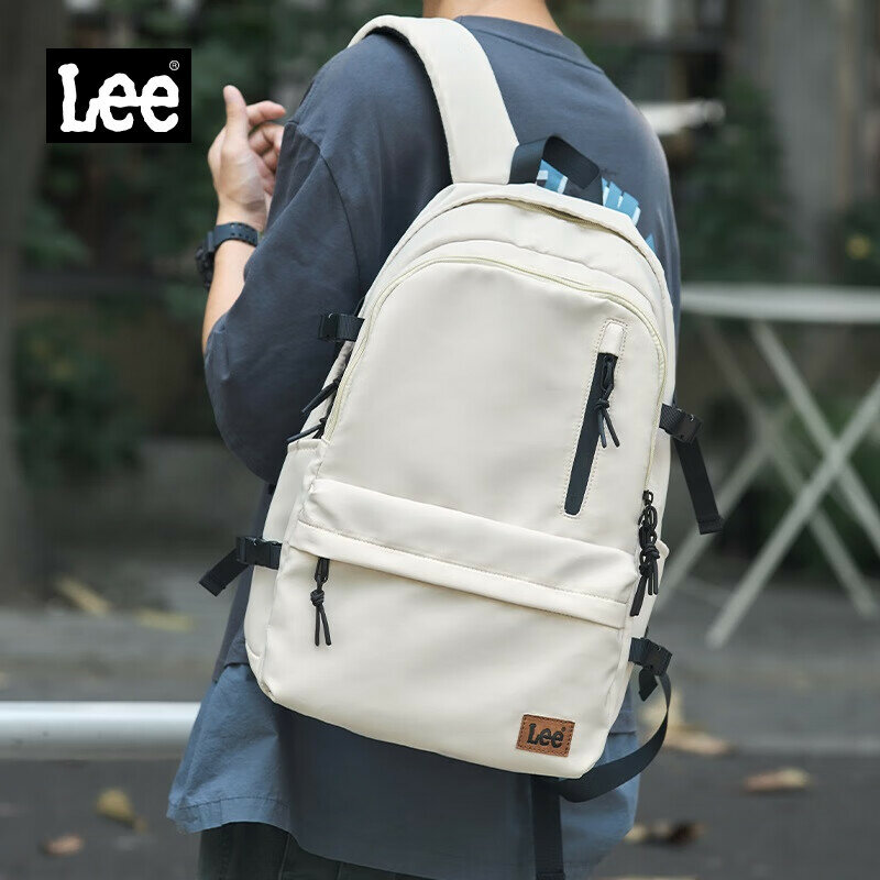 Рюкзак Lee, Trendy Backpack for Men And Women High School And College St, большая вместимость, для путешествий, городской, повседневный, школьный, унисекс, хаки