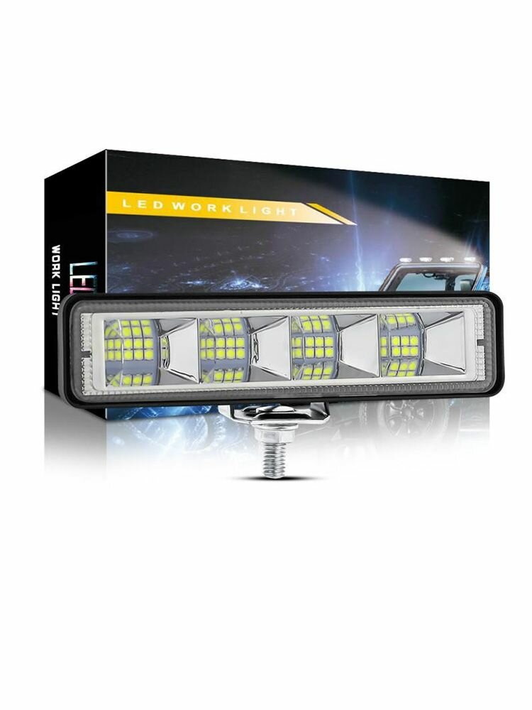 Прожектор внедорожный 24-LED: 30000 лм, IP68, -40C