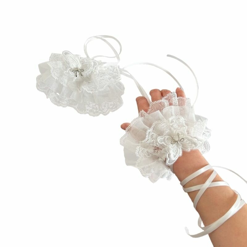 Манжеты с бантом для рукавов