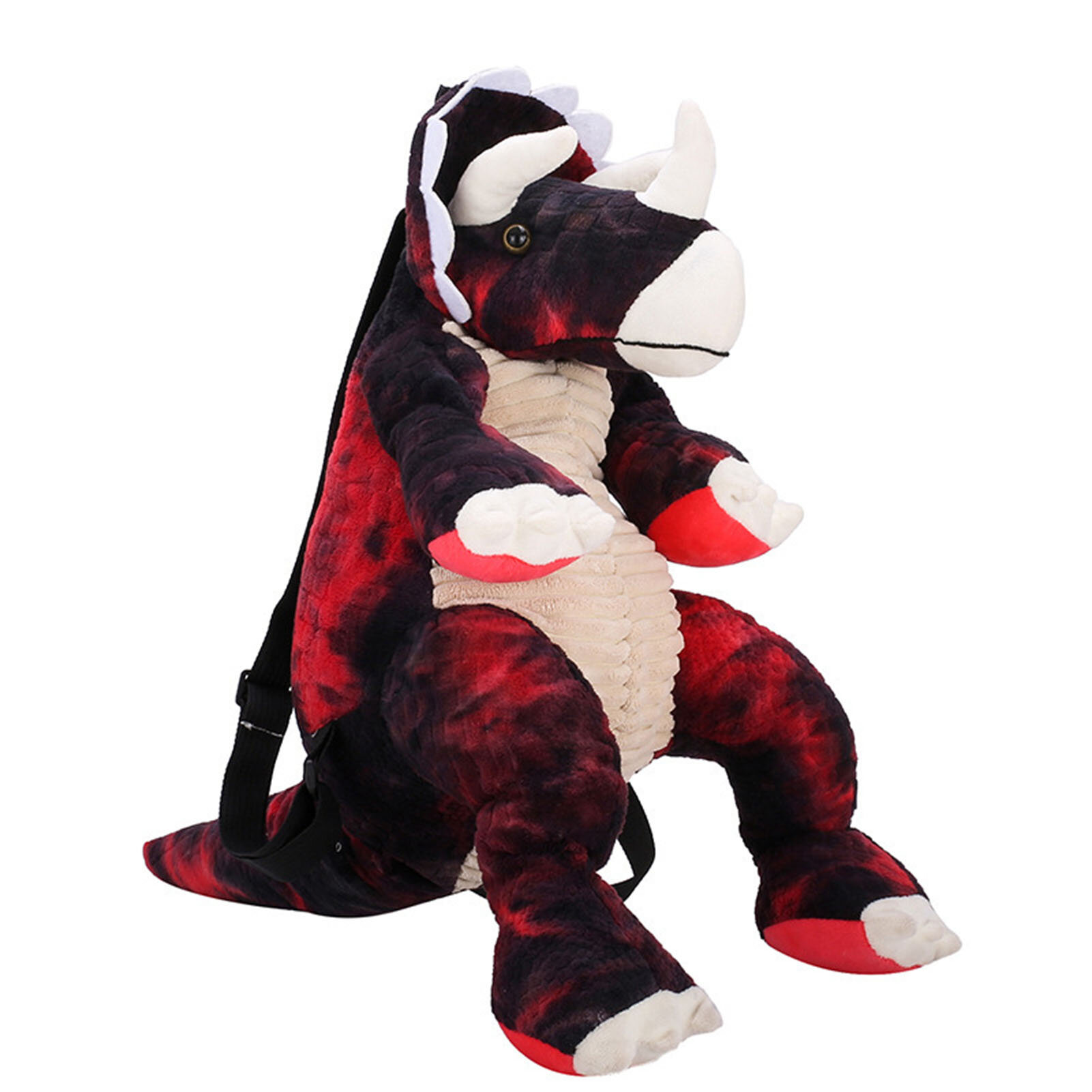 Детские динозавры плюшевый рюкзак милый мультипликационный замыкающий щит для замыкания на фаршируемый рюкзак для животных