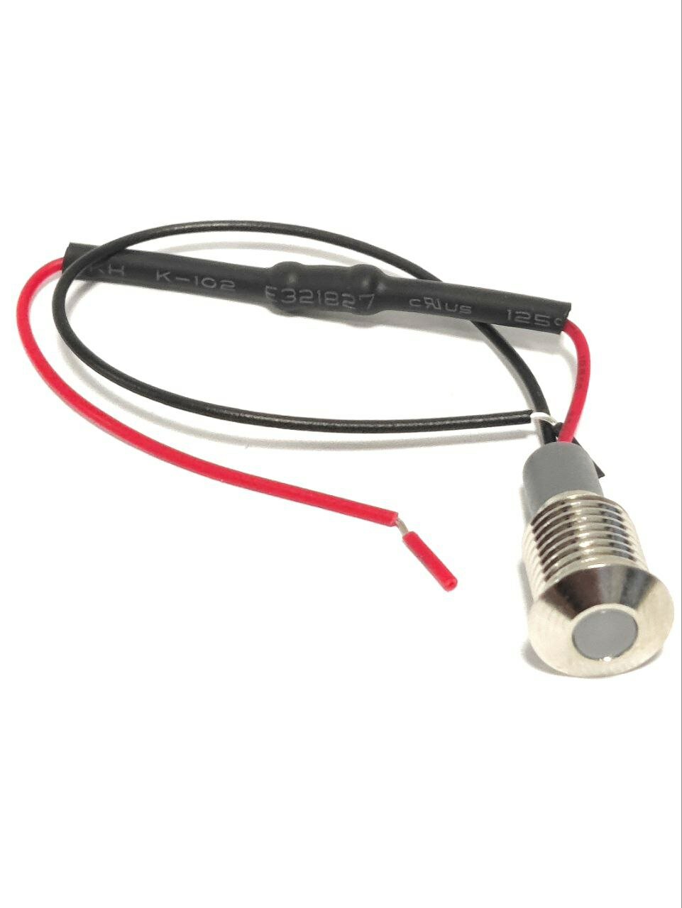 Металлический светодиодный индикатор 10 мм 220V