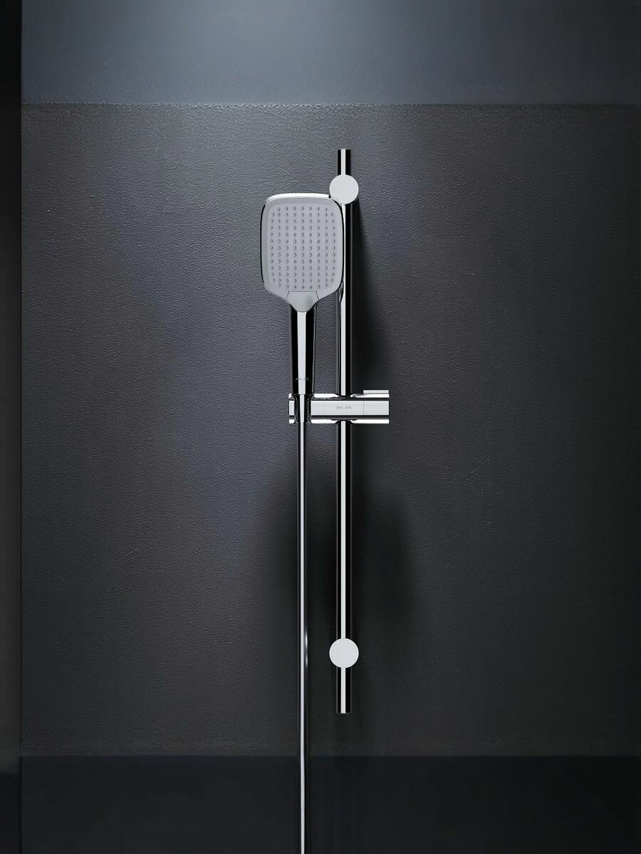 Лейка для душа AM.PM Func, с 3 режимами, штанга 700 мм, шланг 1750, хром