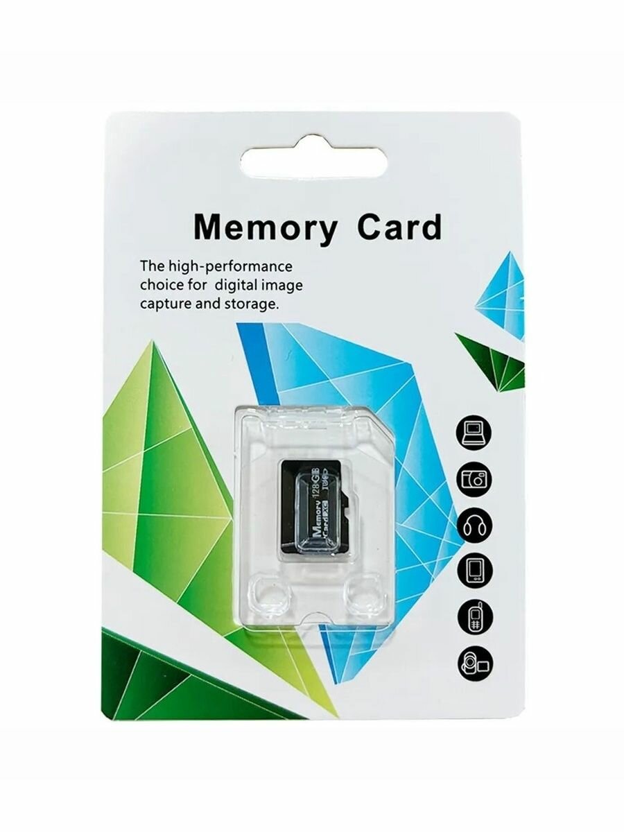 128 Гб Карта памяти microSDXC (SB64GBDCL10-00), UHS-I, U1, class 10