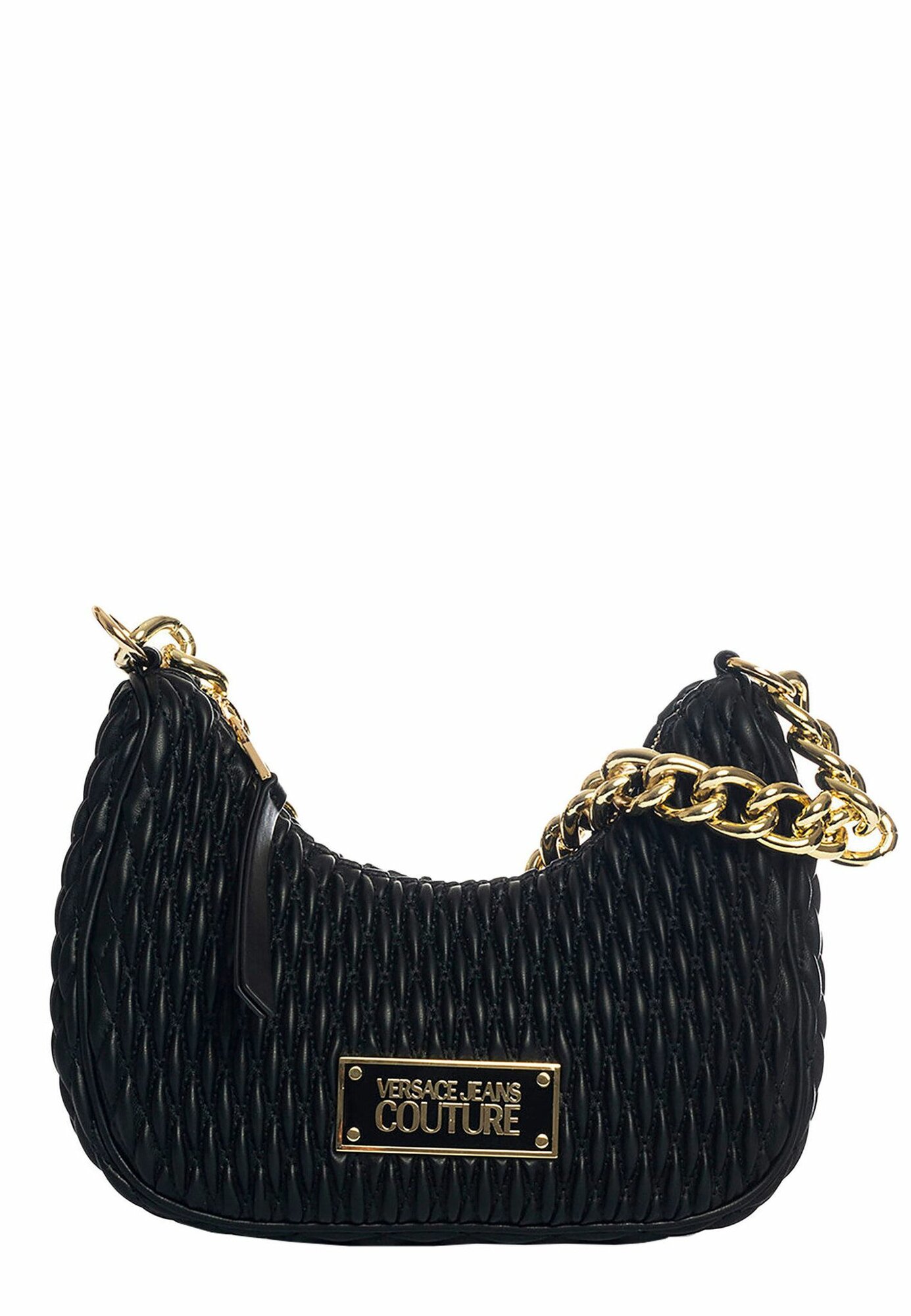 Сумка Versace Jeans Couture, фактура рельефная, черный — фото 1