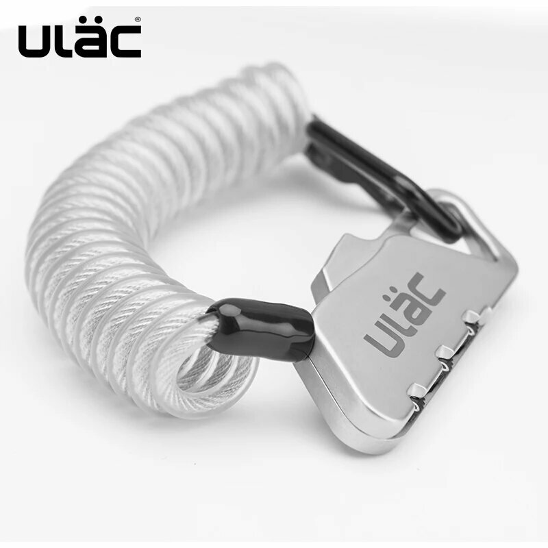 Велосипедный замок ULAC, белый, 1200 мм