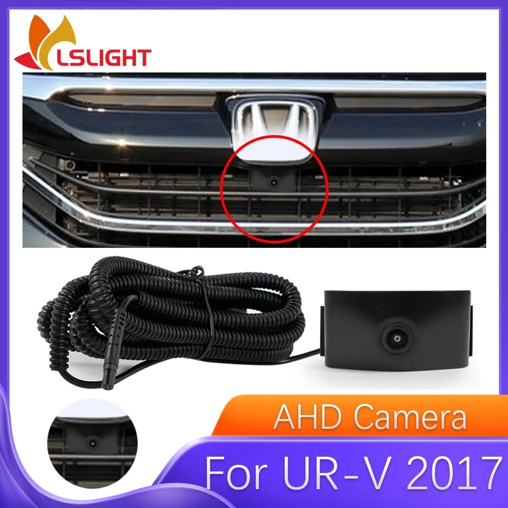 OEM автомобильная камера переднего вида для Honda 2017, URV AHD HD камера ночного видения «рыбий глаз» 150 ° Система мониторинга хромированной парковки