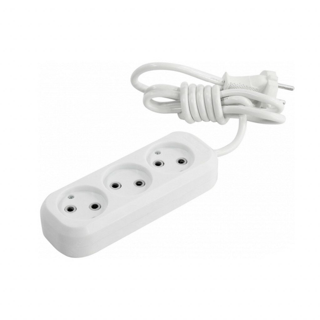 Удлинитель без заземления (SBE-10-3-07-N) 3 гнз х 7,0 м