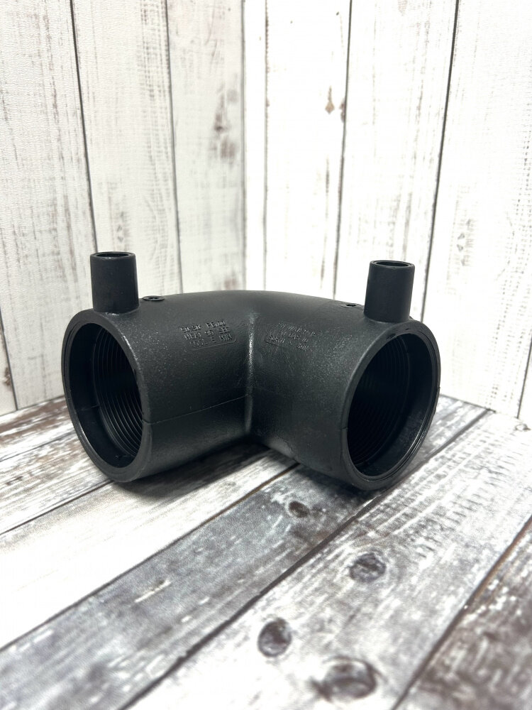 Отвод (угол) для пнд труб диаметром 50 мм электросварной NTG