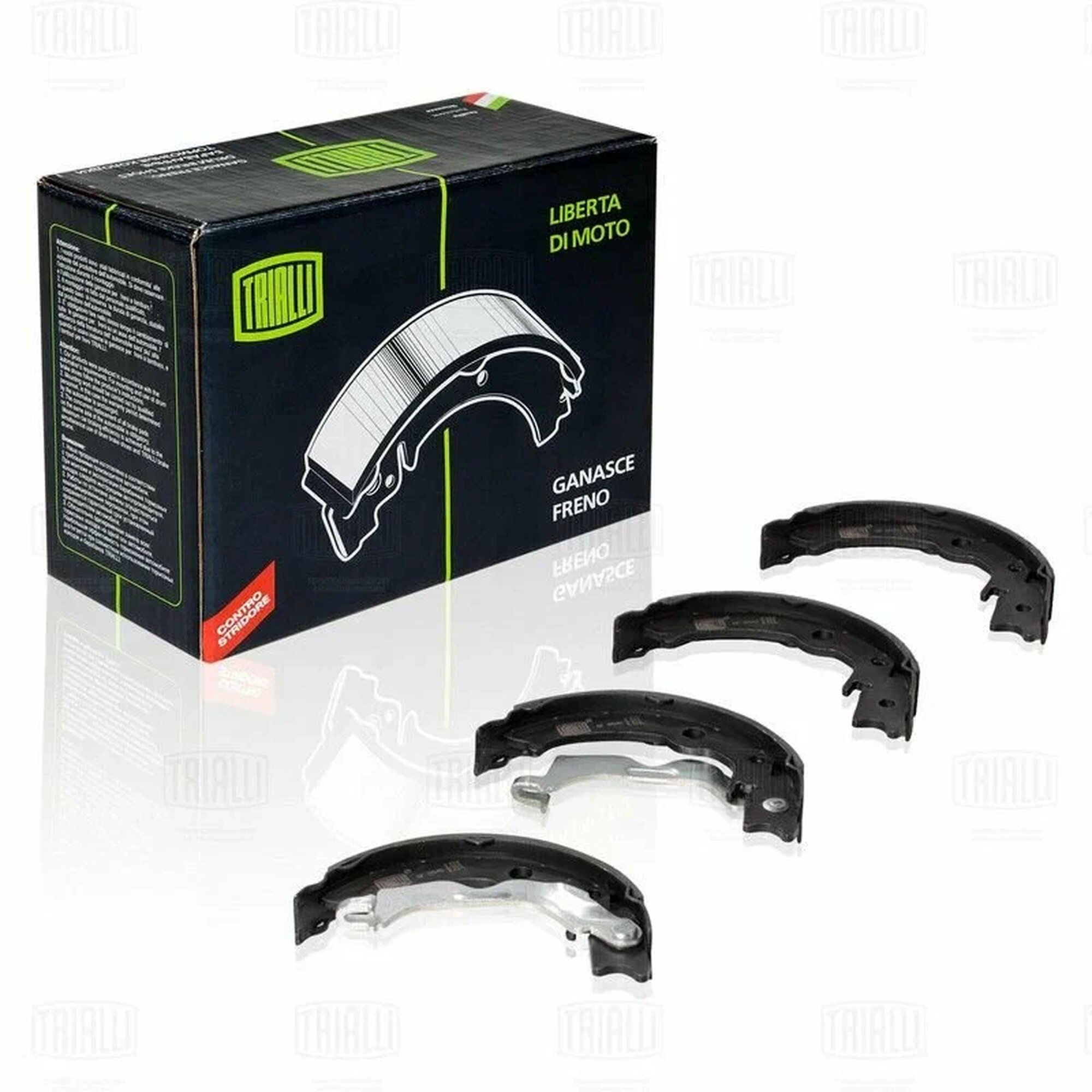 Колодки тормозные барабанные для Chevrolet Lacetti (04-) / Epica (06-), TRIALLI GF0545