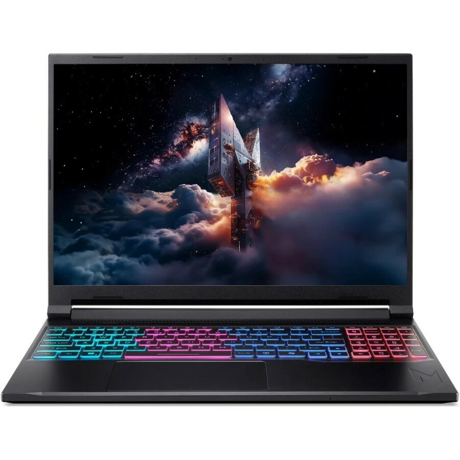 Ноутбук Acer Nitro V 16S AI ANV16S-41-R0ZT AMD Ryzen 5 240/16"/16GB/1TB/NVIDIA GeForce RTX 5060 8GB/Без ОС/NH. U03CD.001/Black