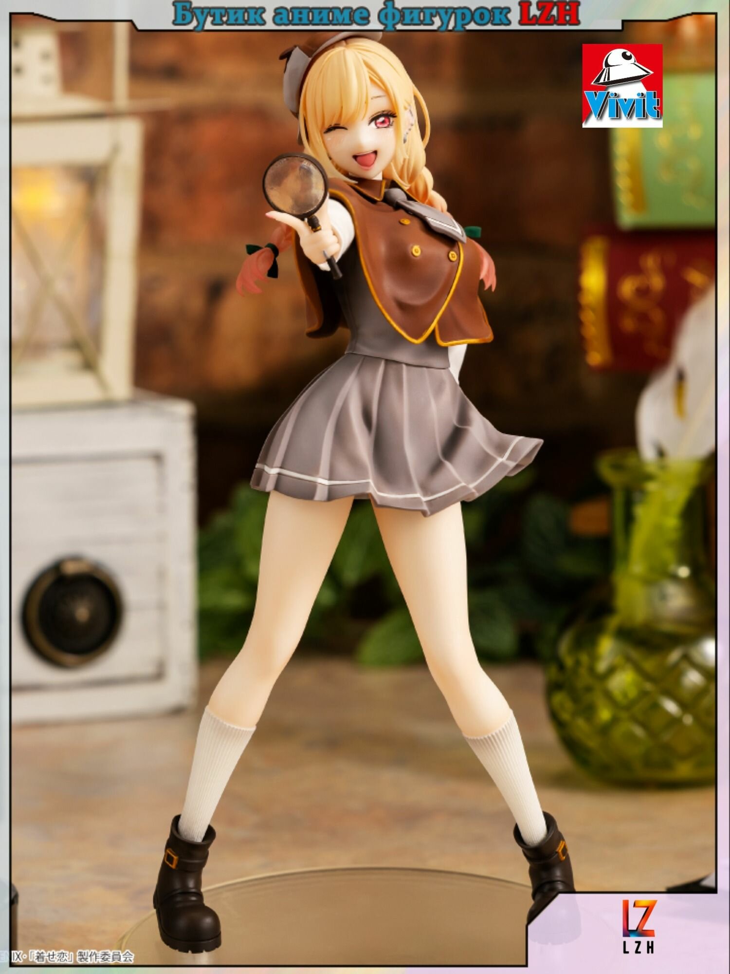 Аниме Фигурка Vivit Эта фарфоровая кукла влюбилась(My Dress-Up Darling) Марин Китагава (Kitagawa Kaiyumu)18cm LZH