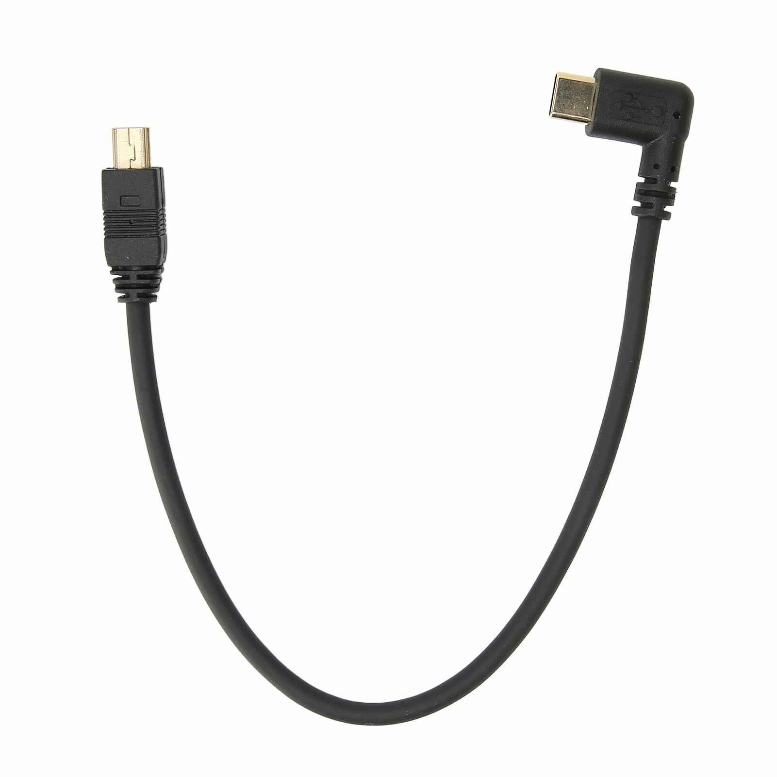 Кабель Type C - Mini 5pin 0.25 м с реверсивным штекером