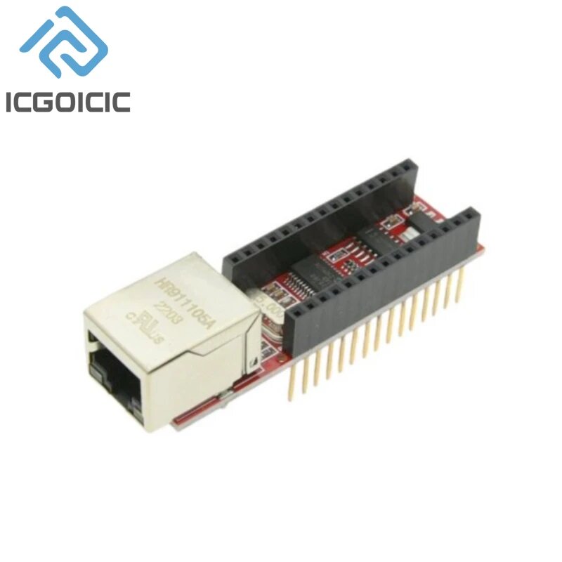 Сетевой экран V1.0 ENC28J60 для совместимого с Arduino модуля веб-сервера Nano 3,0 RJ45