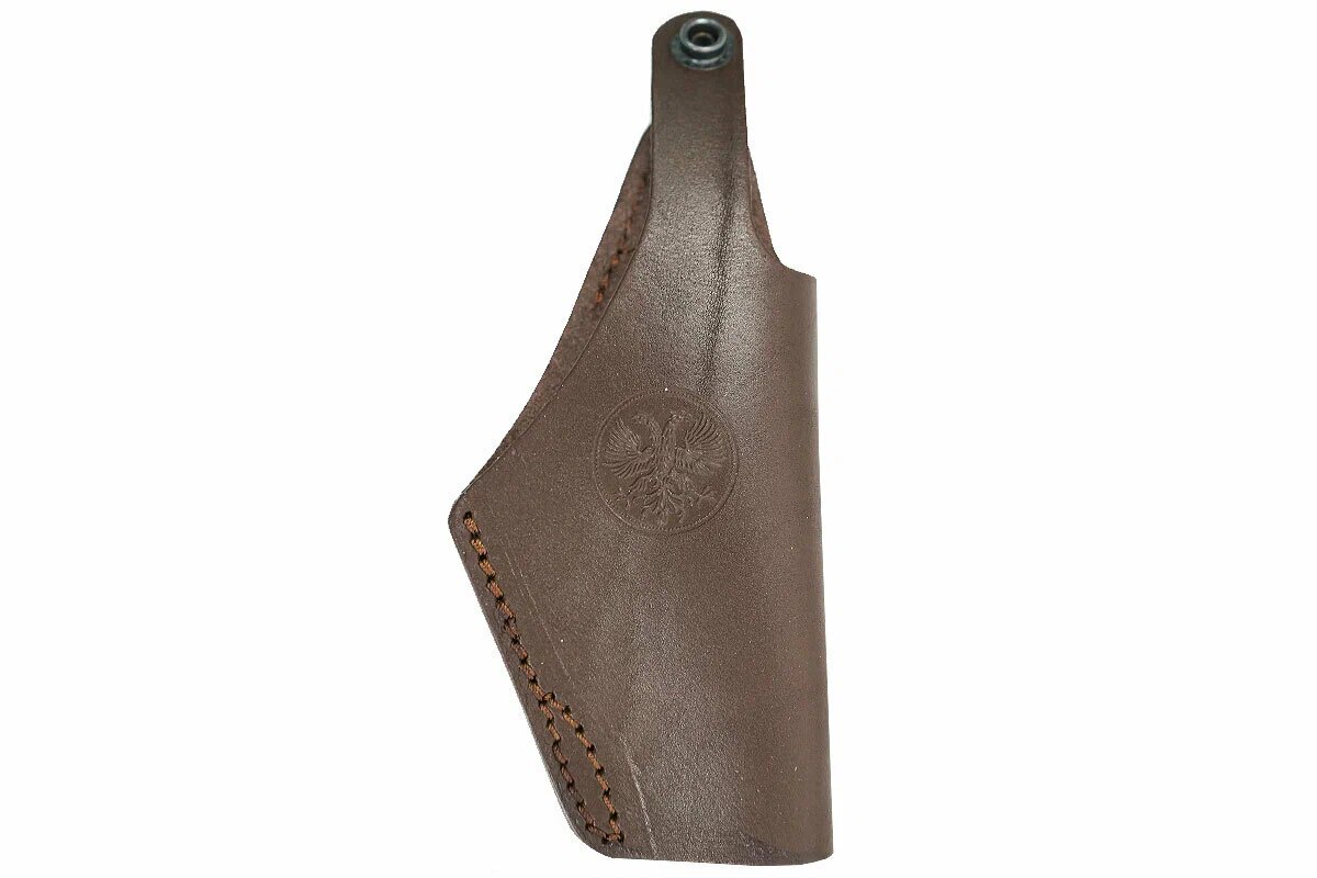 Кобура поясная ДШ "МР-78/ИЖ-78" Хольстер, натуральная кожа, коричневая.