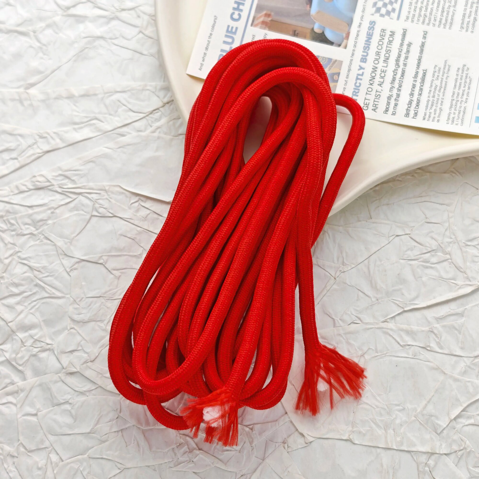 Полиэстерная веревка Hua Ming Ce 5 метров 5 мм Красный, Red