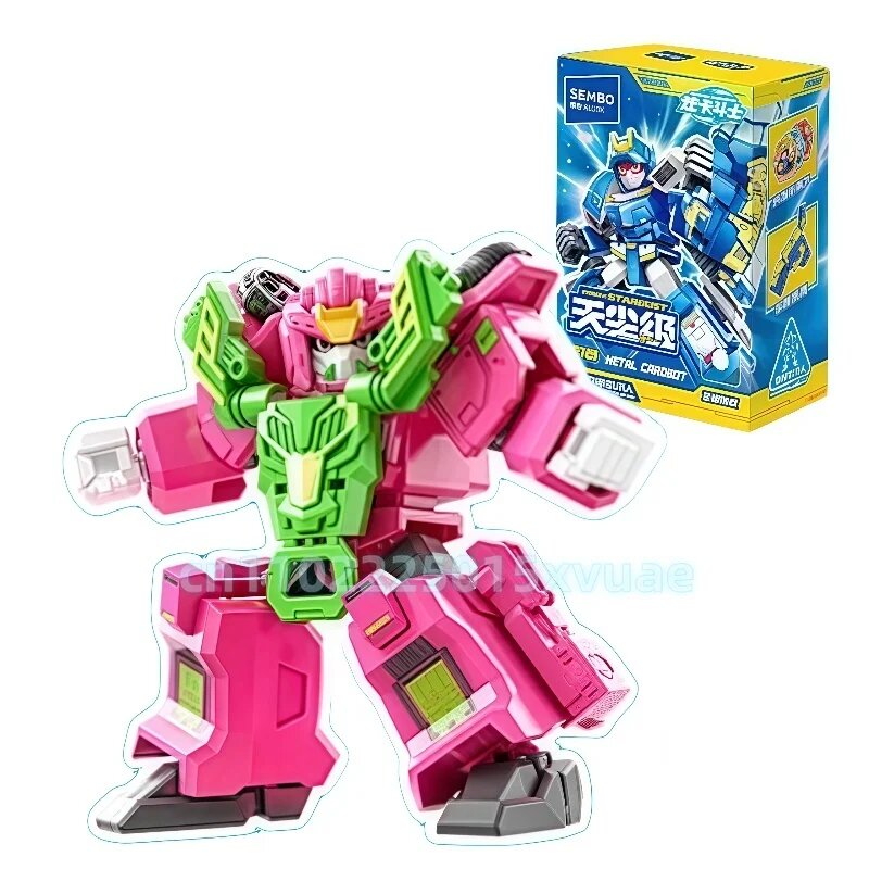 Металлические строительные блоки Sembo CARDBOT Ultimate Blue Cop Buffalo Crush