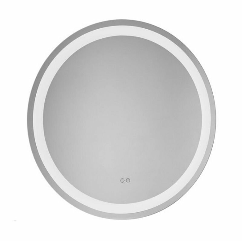 Зеркало AQUATON Анелло 85x85 c подсветкой, белое (1A260802AK010)