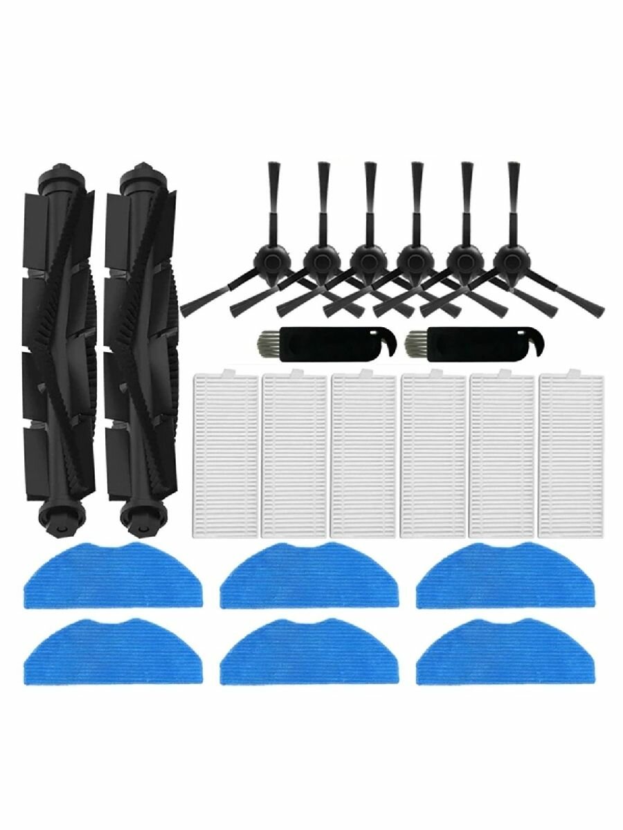 Для Polaris PVCR 6001 IQ Home Aqua Основная Боковая Щетка Фильтр HEPA Швабра