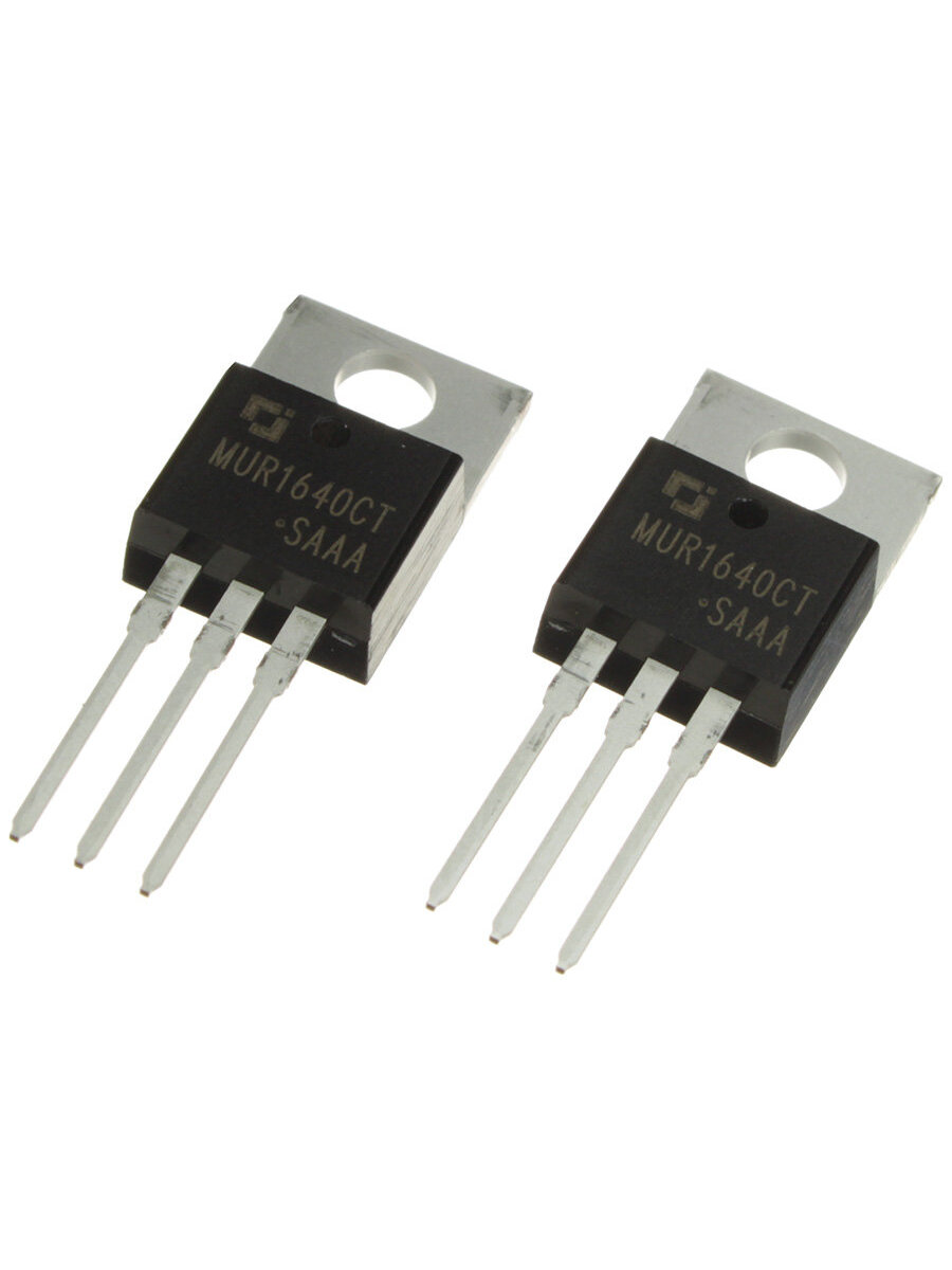 Диод 16А 400В MUR1640CT TO-220AB JSCJ (упаковка 2шт)