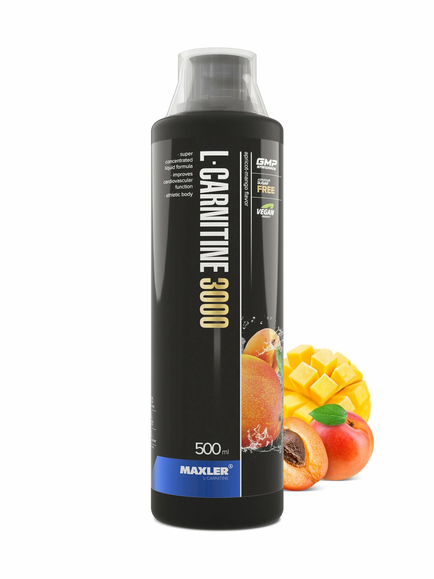 Maxler L-карнитин Comfortable Shape 3000, 500 мл, абрикос-манго