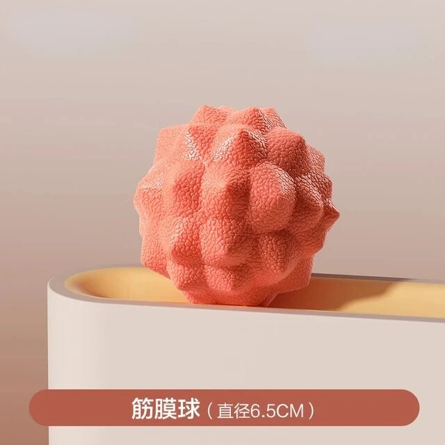 Массажный Мяч Для Фасций Для Расслабления Ног И Шеи, Йоги, Арки, Облегчения Боли В Спине, Композитный Материал