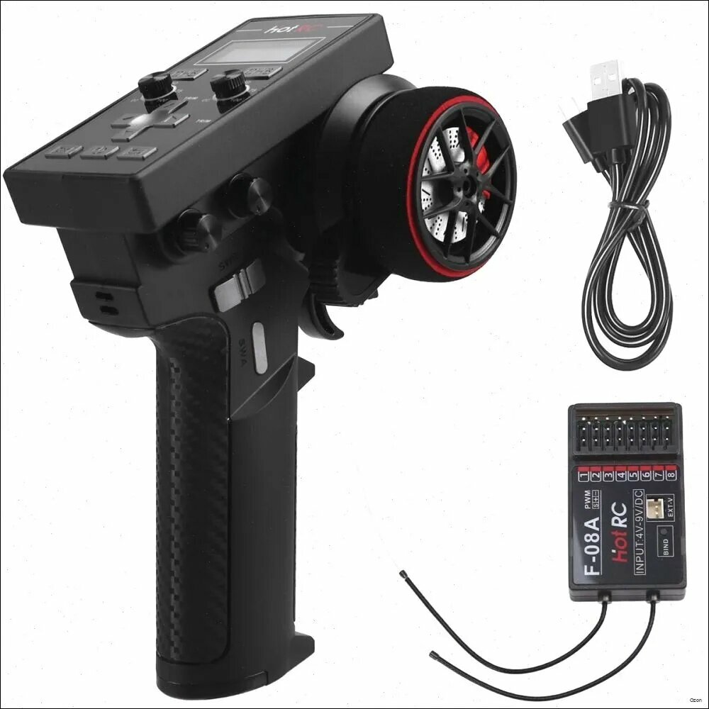 Пульт дистанционного управления, гироскопический приемник для радиоуправляемых машин, лодок