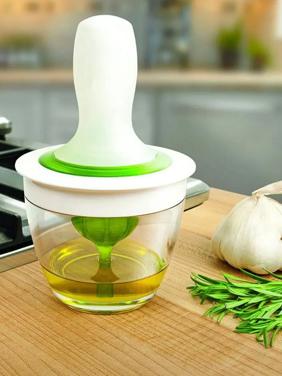 Масленка с силиконовой кистью