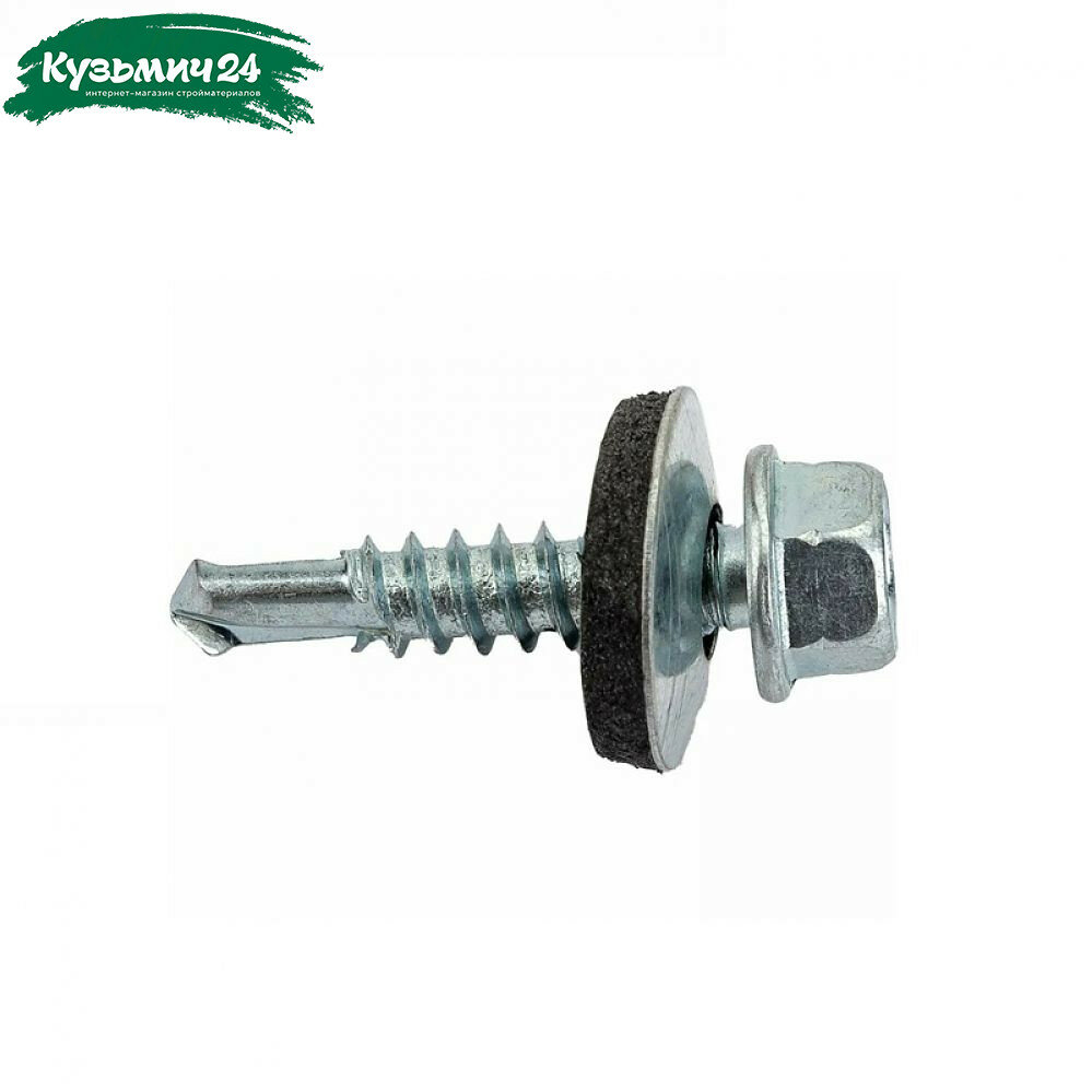 Саморез кровельный Жесть 5,5х25мм оцинкованный 10шт