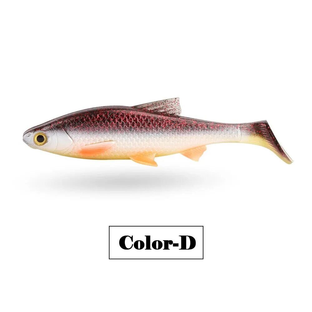Силиконовая приманка Spinpoler 3D River Roach, 7.8cm, Color-D