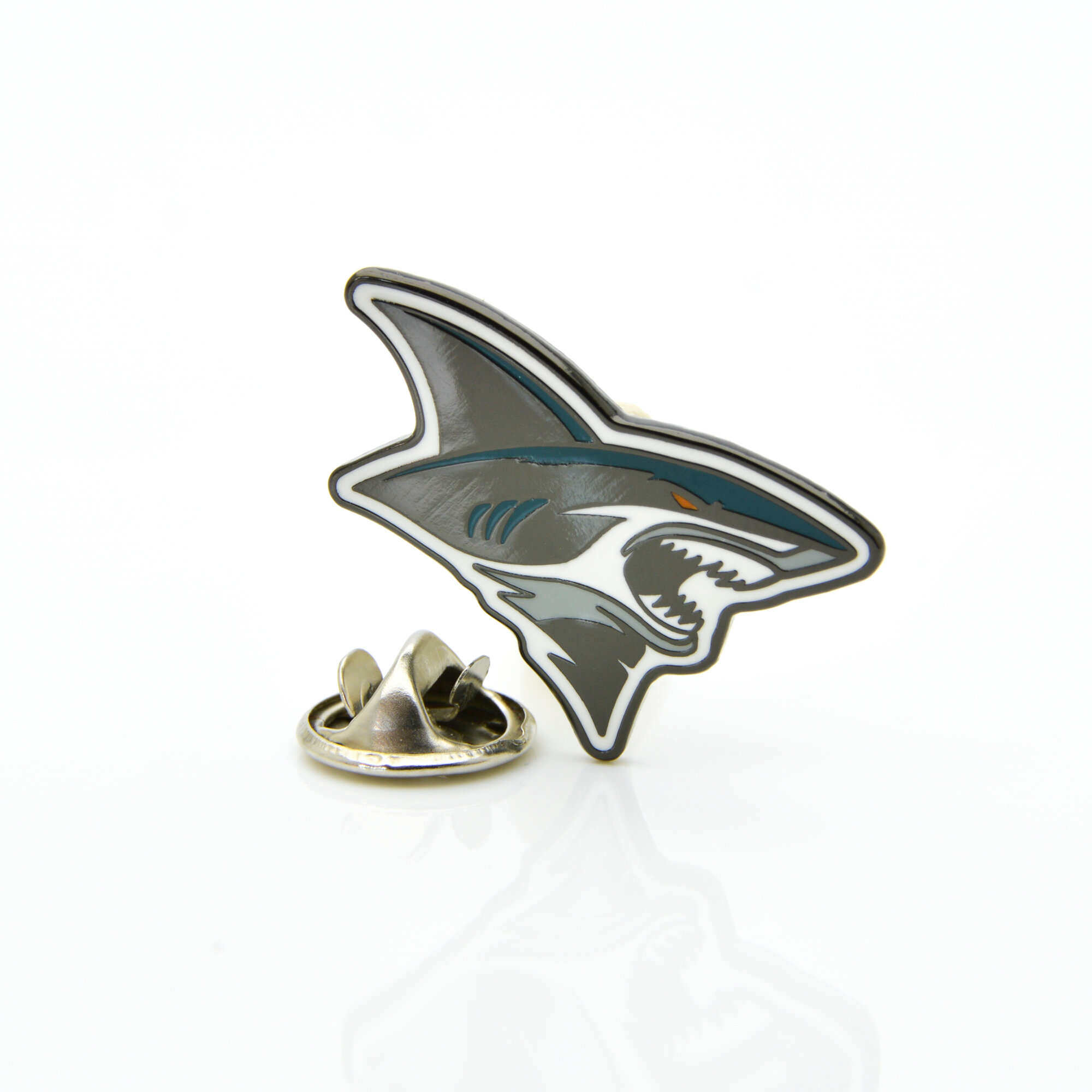 Хоккейный значок NHL ХК Сан-Хосе Шаркс "Акула"