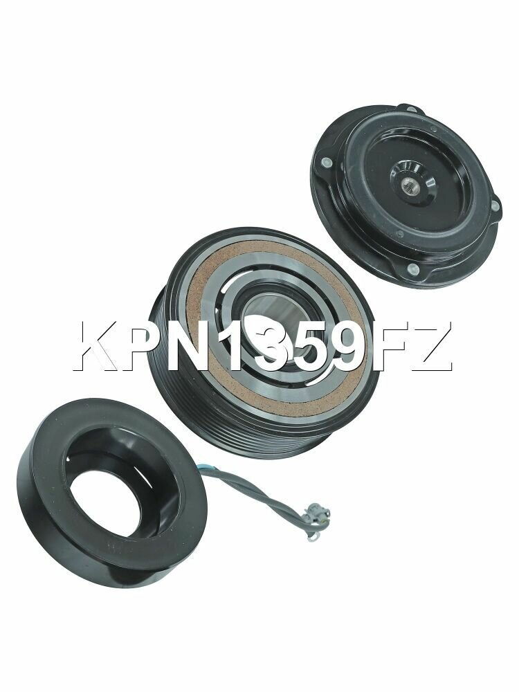 Шкив компрессора кондиционера в сборе Krauf KPN1359FZ для Lexus GS350 RX350 Toyota Highlander